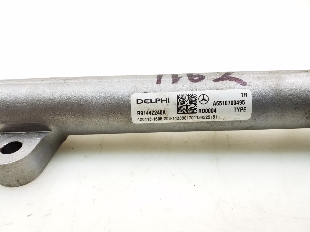 Used Mercedes Benz E-Class High pressure fuel route A6510700495