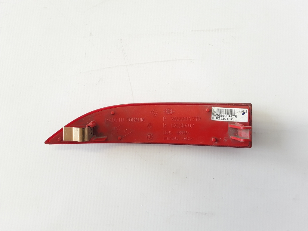 Used Dacia Sandero Rear bumper reflector 265600427R