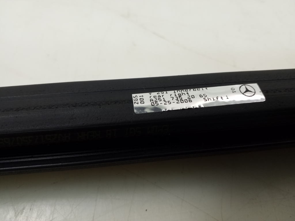 MERCEDES-BENZ R (W251, V251) (2004-present) Rear Right Door Panel ...