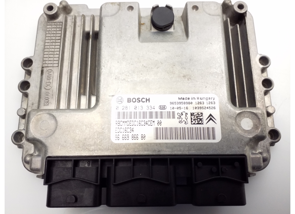 Used Peugeot 3008 Engine computer 9666986680