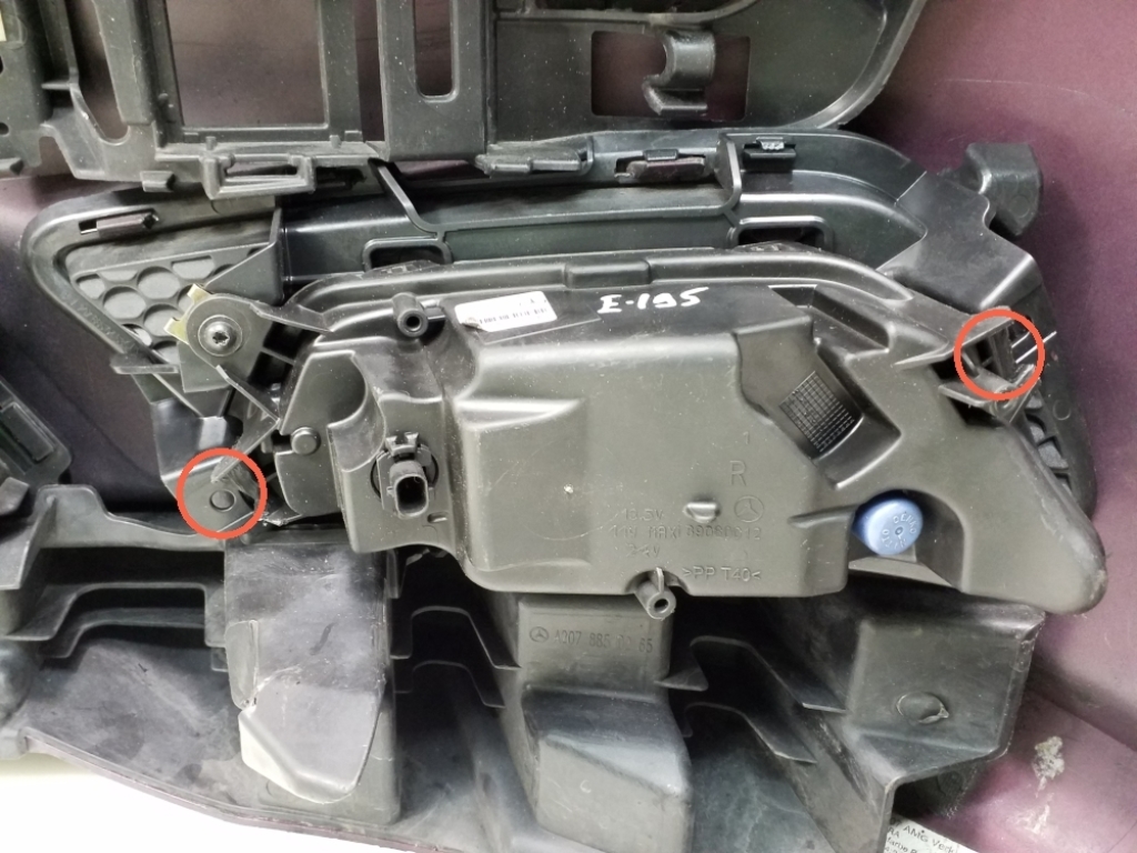 Used Mercedes Benz E-Class Front bumper and its parts (set)