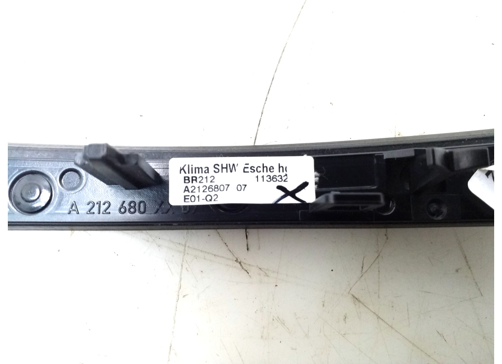 Used Mercedes Benz E-Class Interior panel trim A2126807507