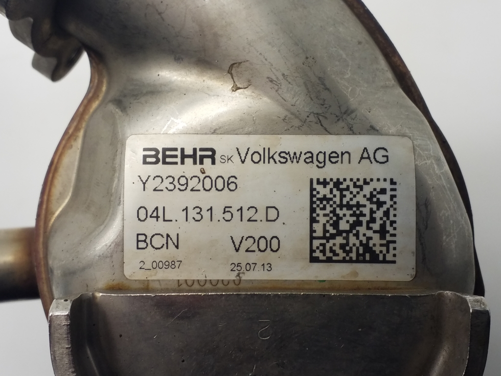 Used Volkswagen Golf EGR valve cooler 04L131512D