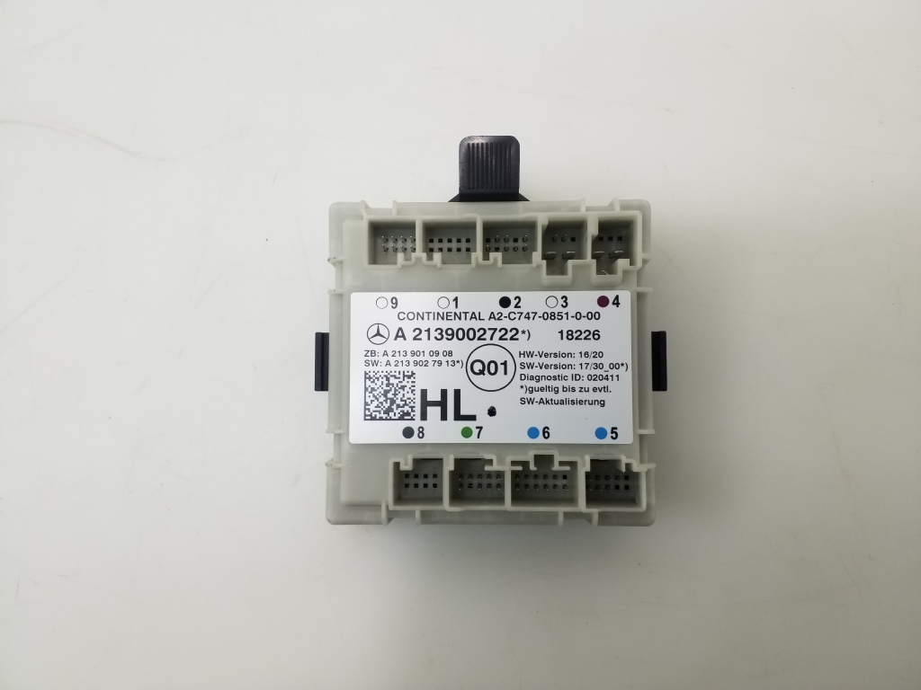 Naudotas Mercedes Benz E-Class Galinių šoninių durų valdymo blokas ...