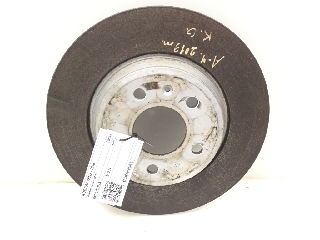AUDI A4 B8/8K (2011-2016) Rear Right Brake Disc 8K0615601B 21353322 ...