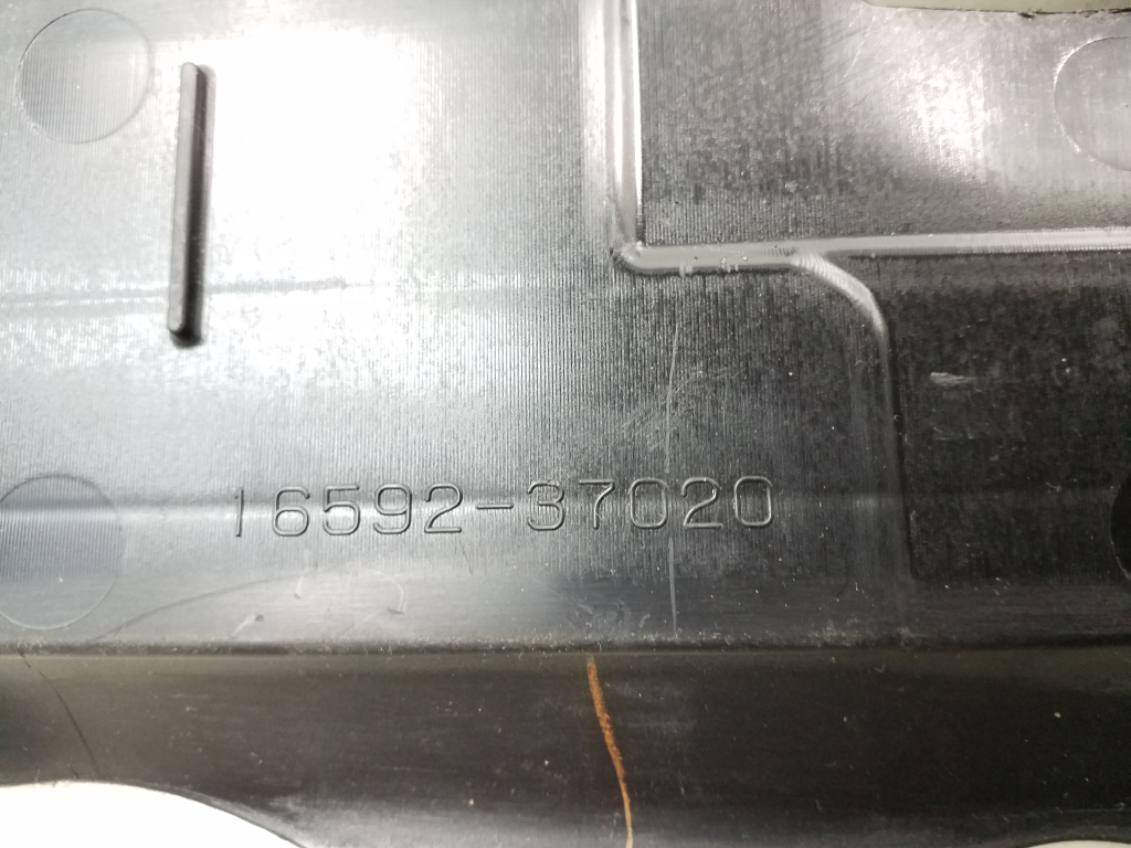 Used TOYOTA PRIUS Prime Air deflector cooling radiator 1659237020