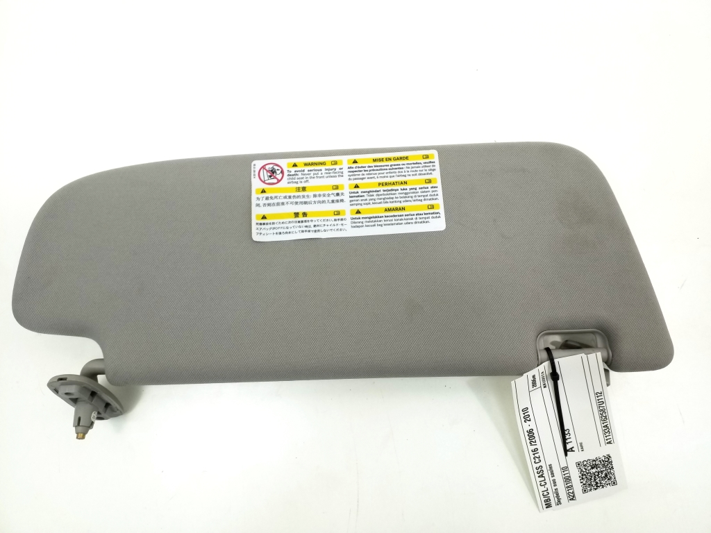 Used Mercedes Benz CL-Class Sun visor A2218100110