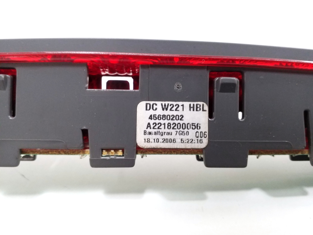 Used Mercedes Benz CL-Class Additional stop light A2218200056