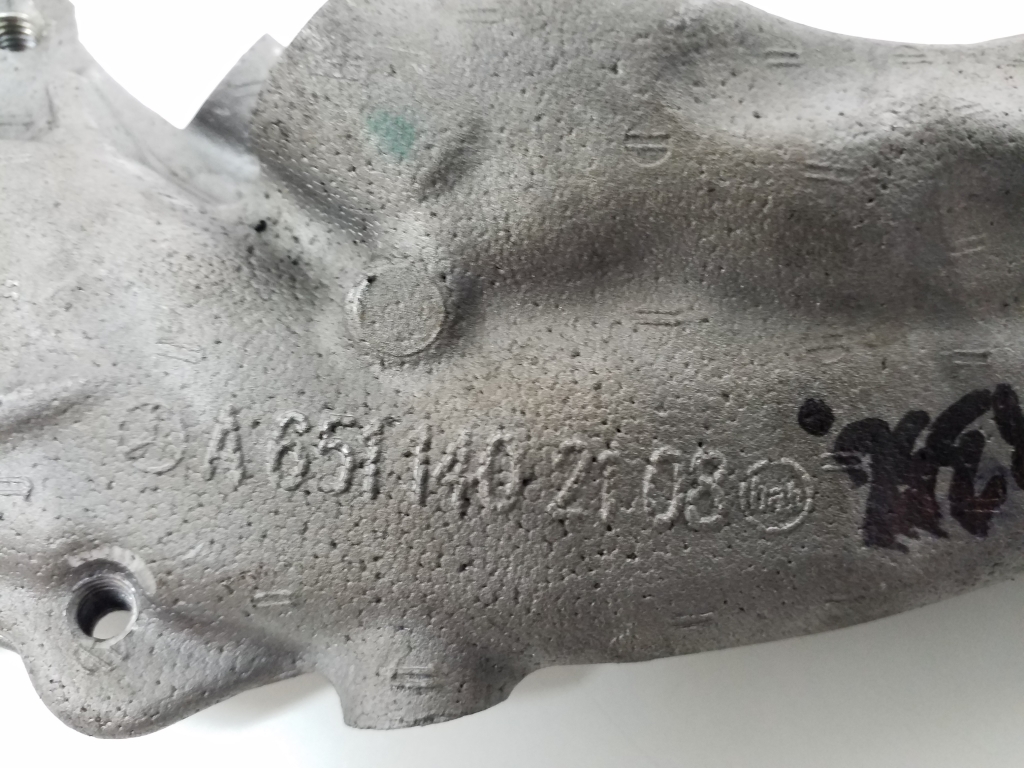 Used Mercedes Benz E-Class EGR valve pipe A6511402108