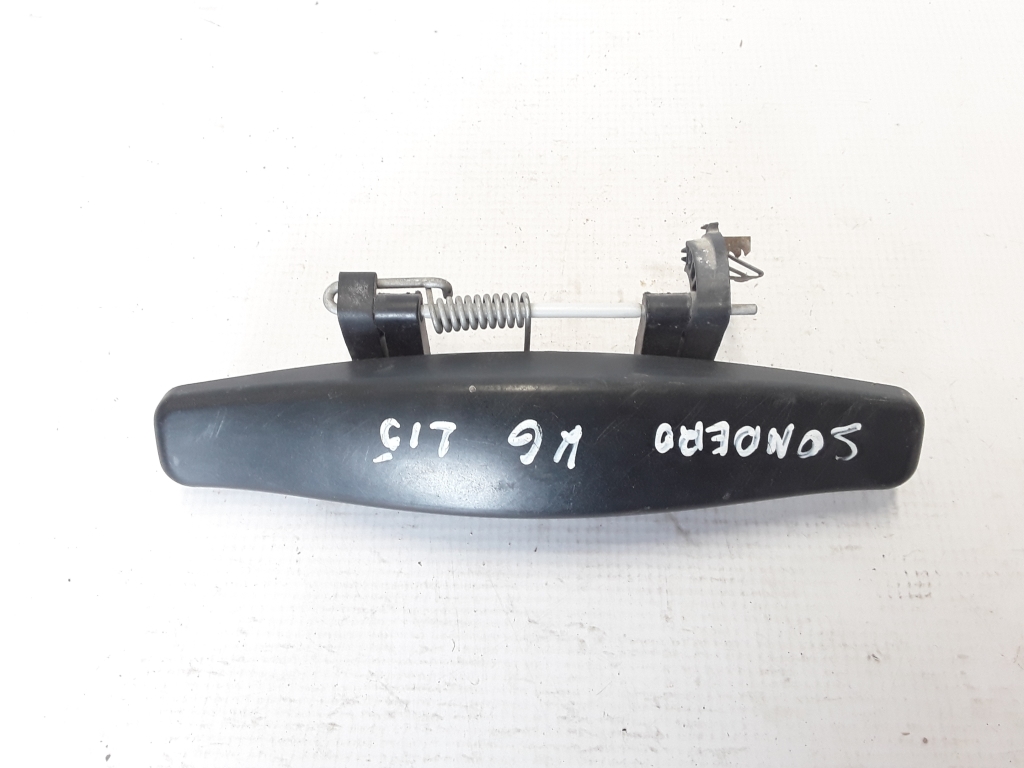Used Dacia Sandero Rear side door opening handle outer and its details