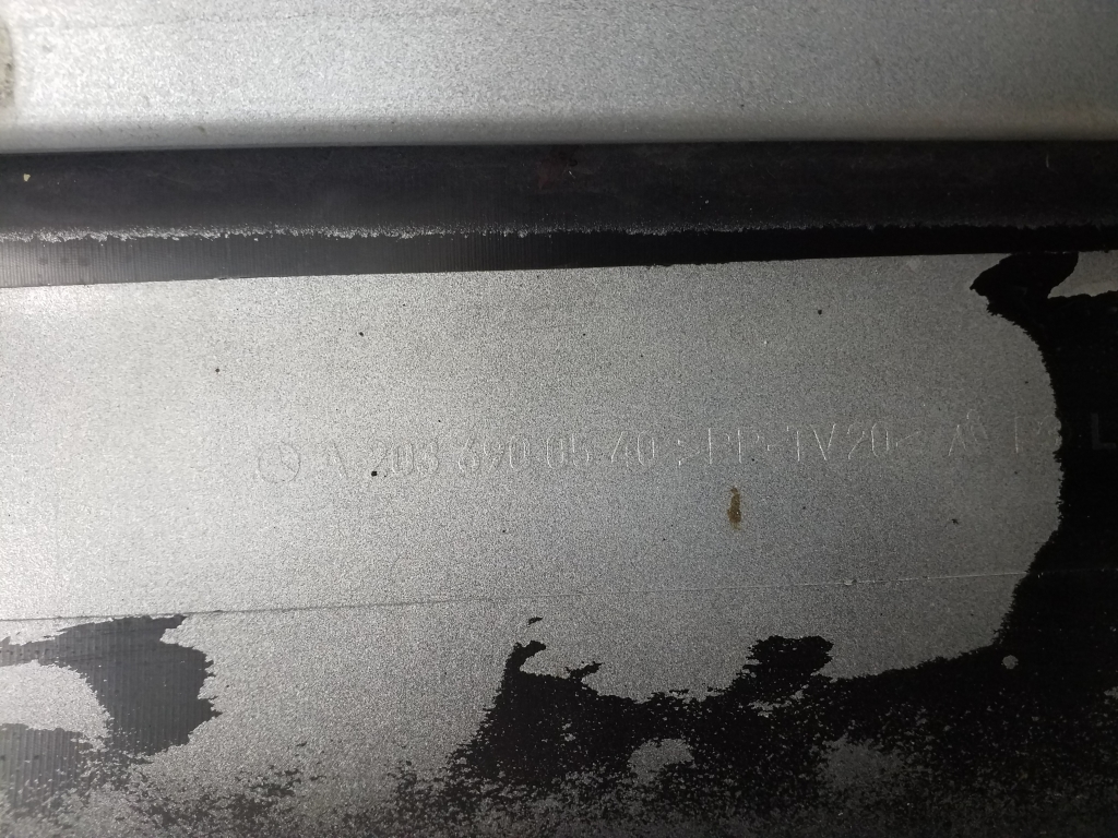 Used Mercedes Benz CLC-Class Exterior sill trim A2036980554