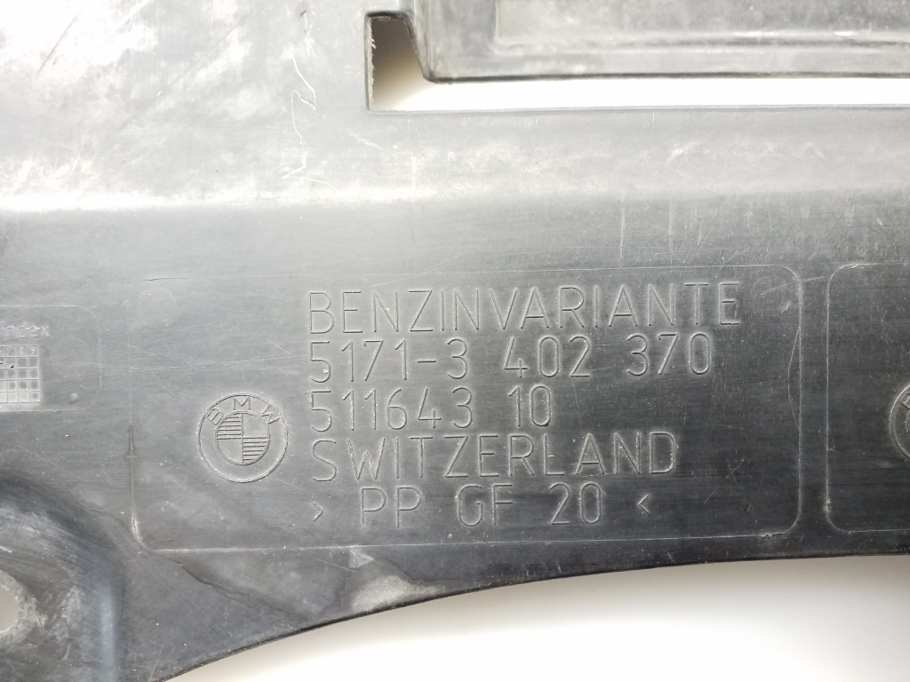 Used BMW X3 Front underbody protection 51164310