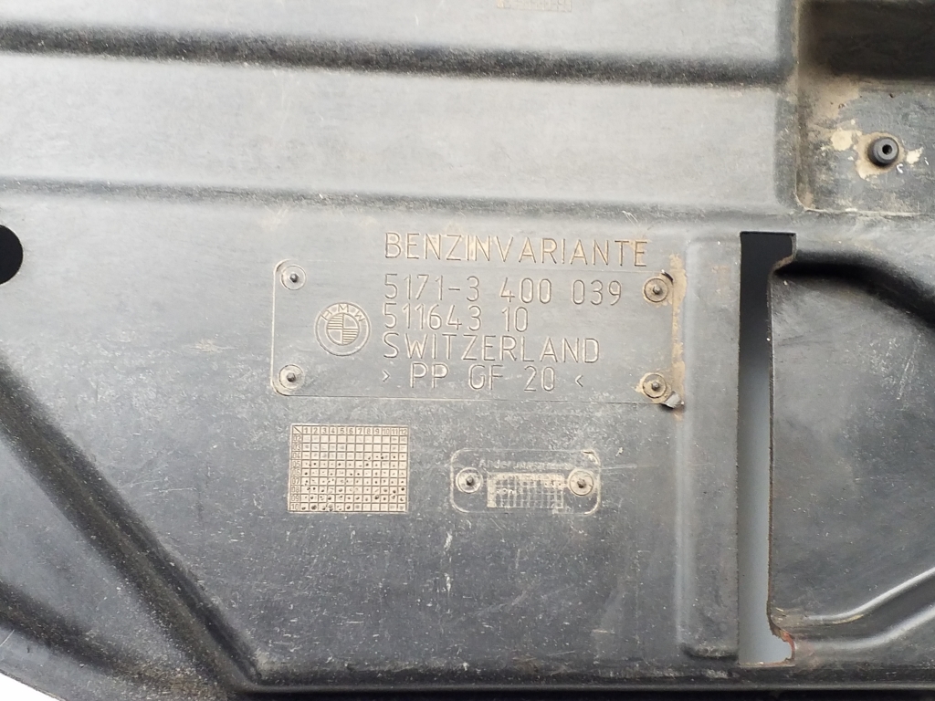 Used BMW X3 Front underbody protection 51164310