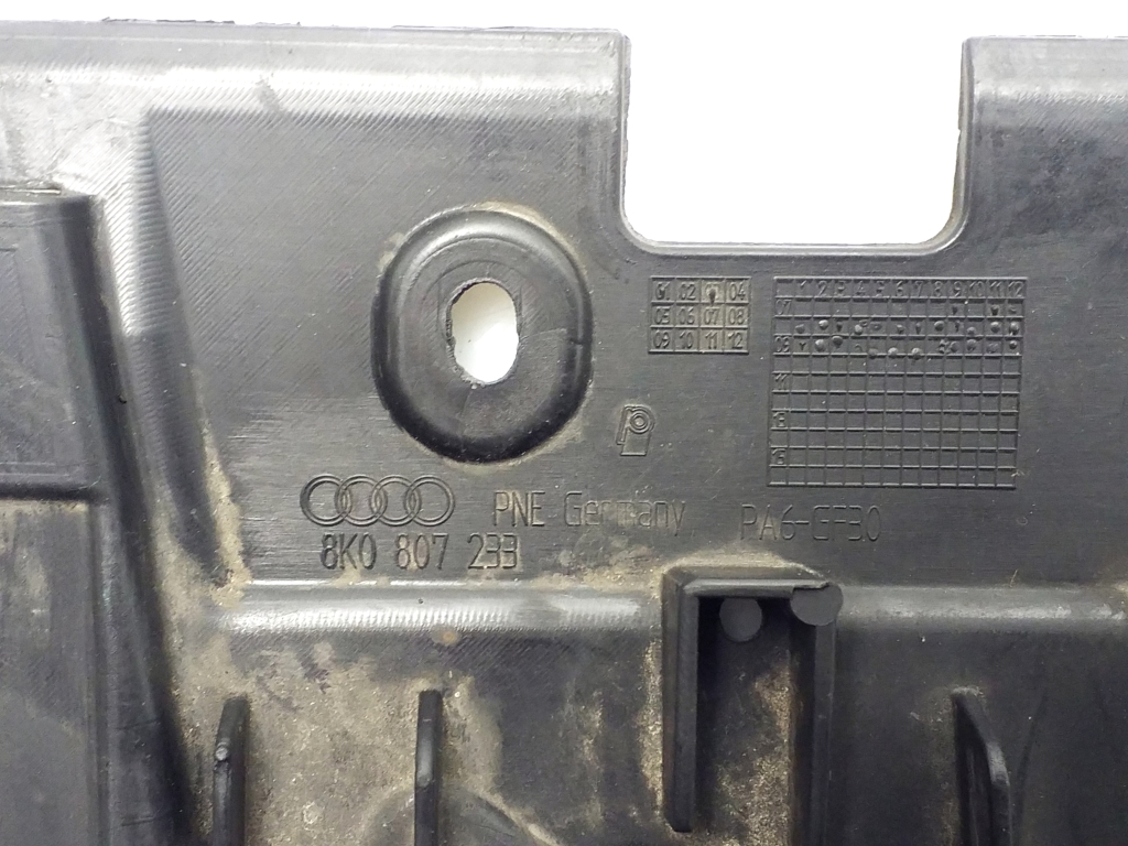 Used AUDI A4 Front underbody protection 8K0807233