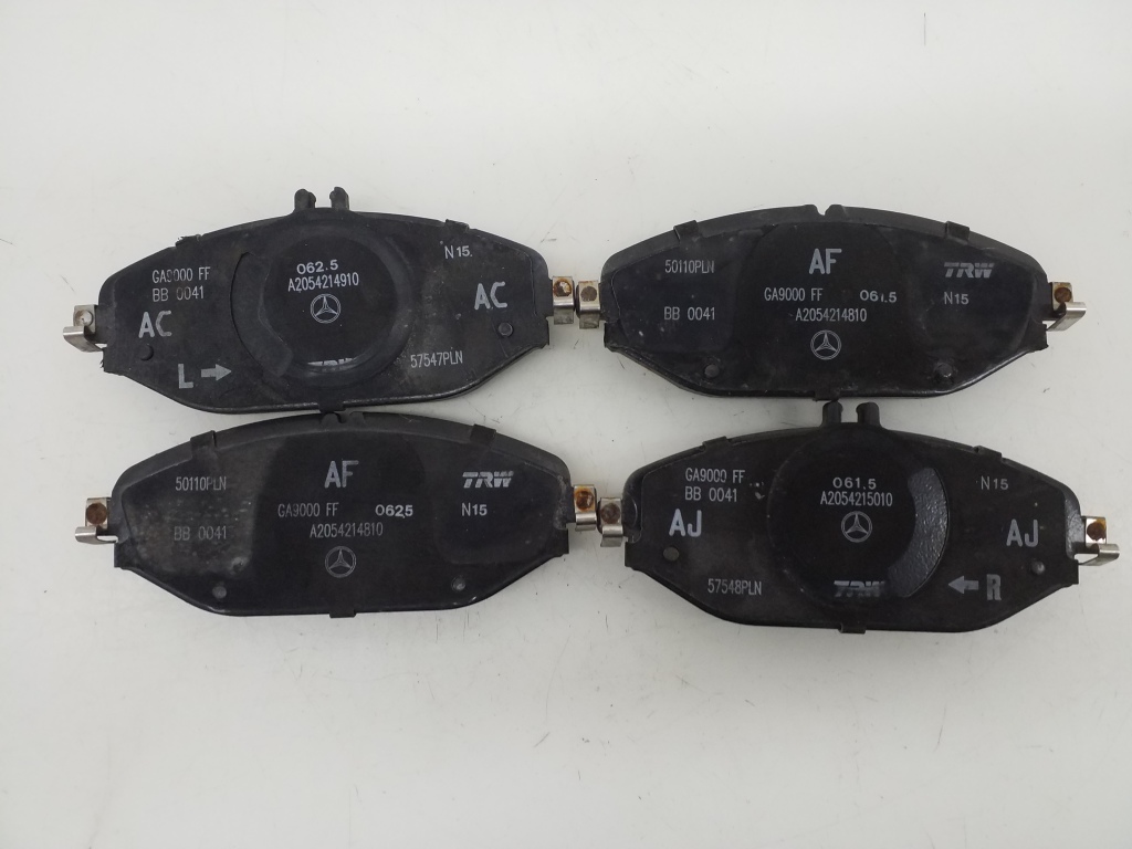 Used Mercedes Benz C-Class Brake pads front A2054214810