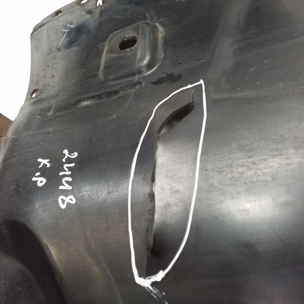 Used Mercedes Benz GL-Class Rear part of the front fender A1648842522