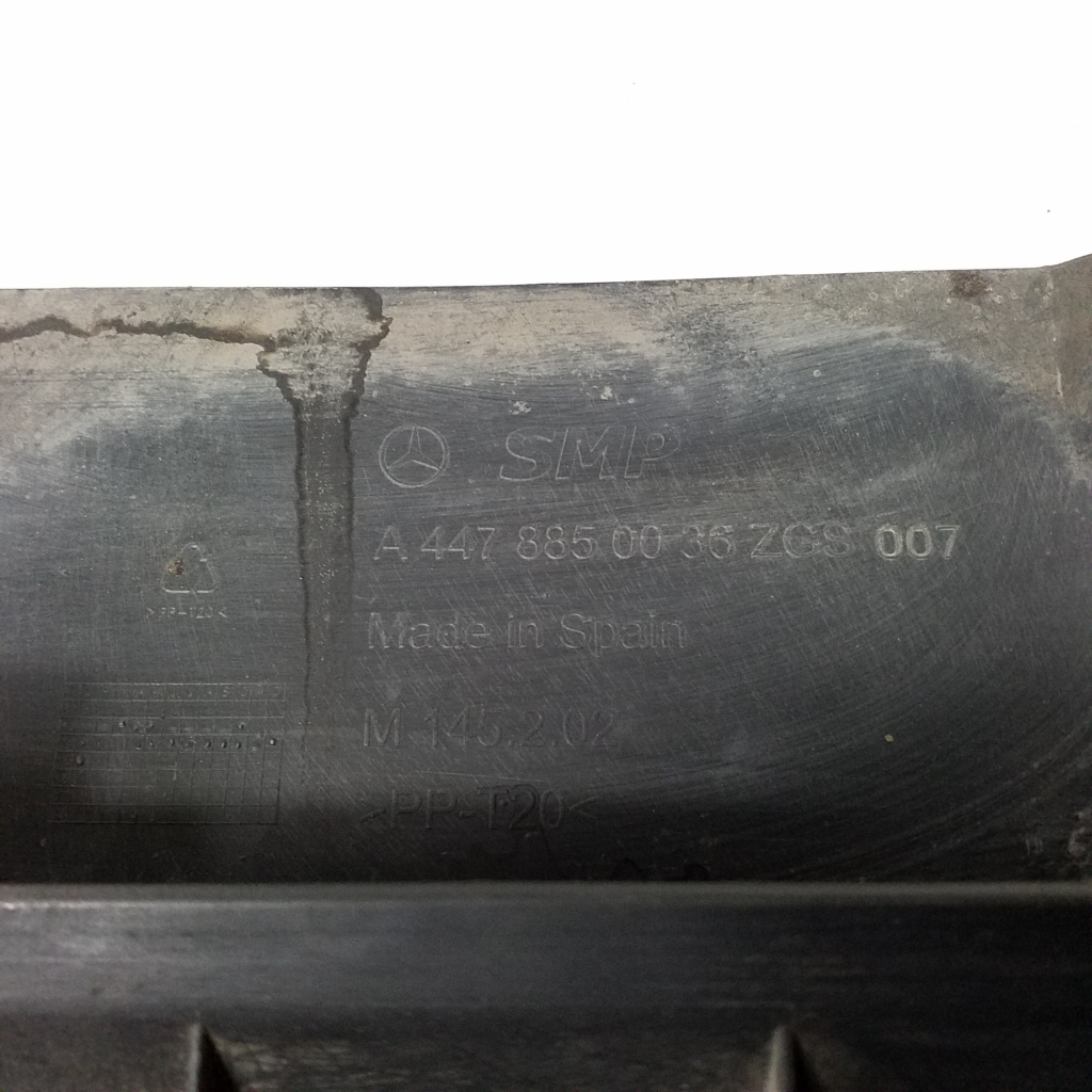 Used Mercedes Benz V-Class Front underbody protection A4478850036