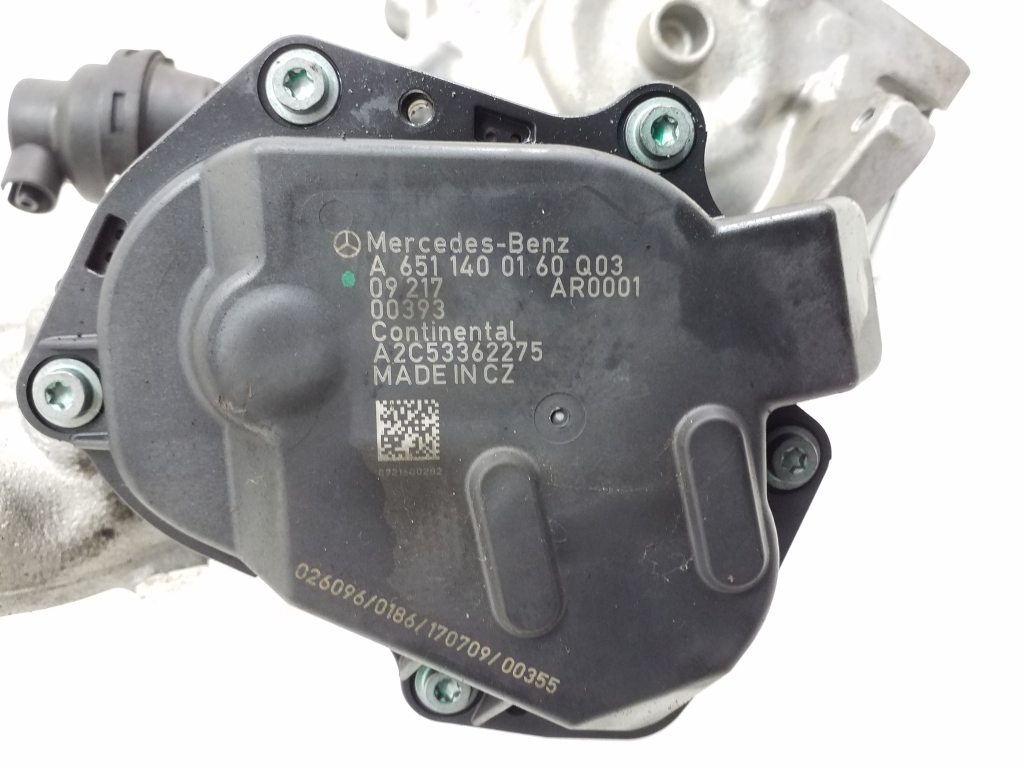 Used Mercedes Benz GLK-Class EGR valve A6511400160