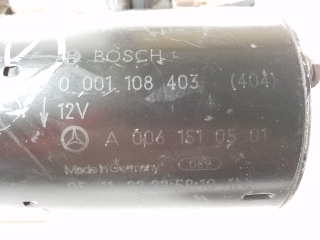 Used Mercedes Benz E-Class Starter A0061510501