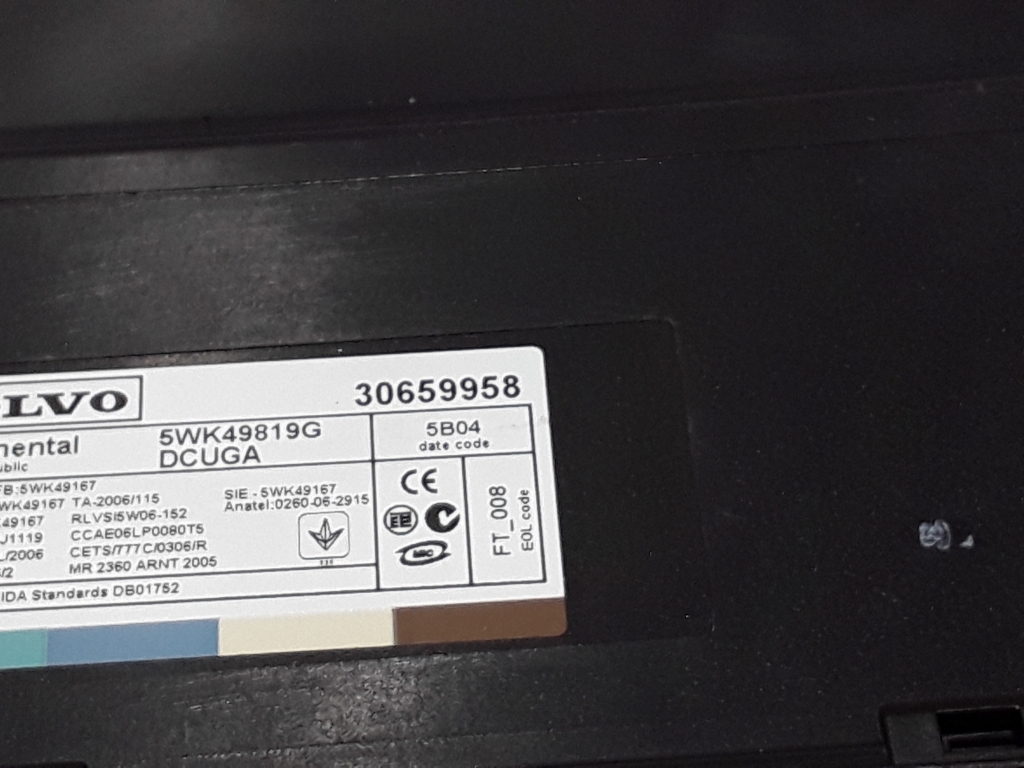 Used VOLVO XC60 Central locking control unit 30659958