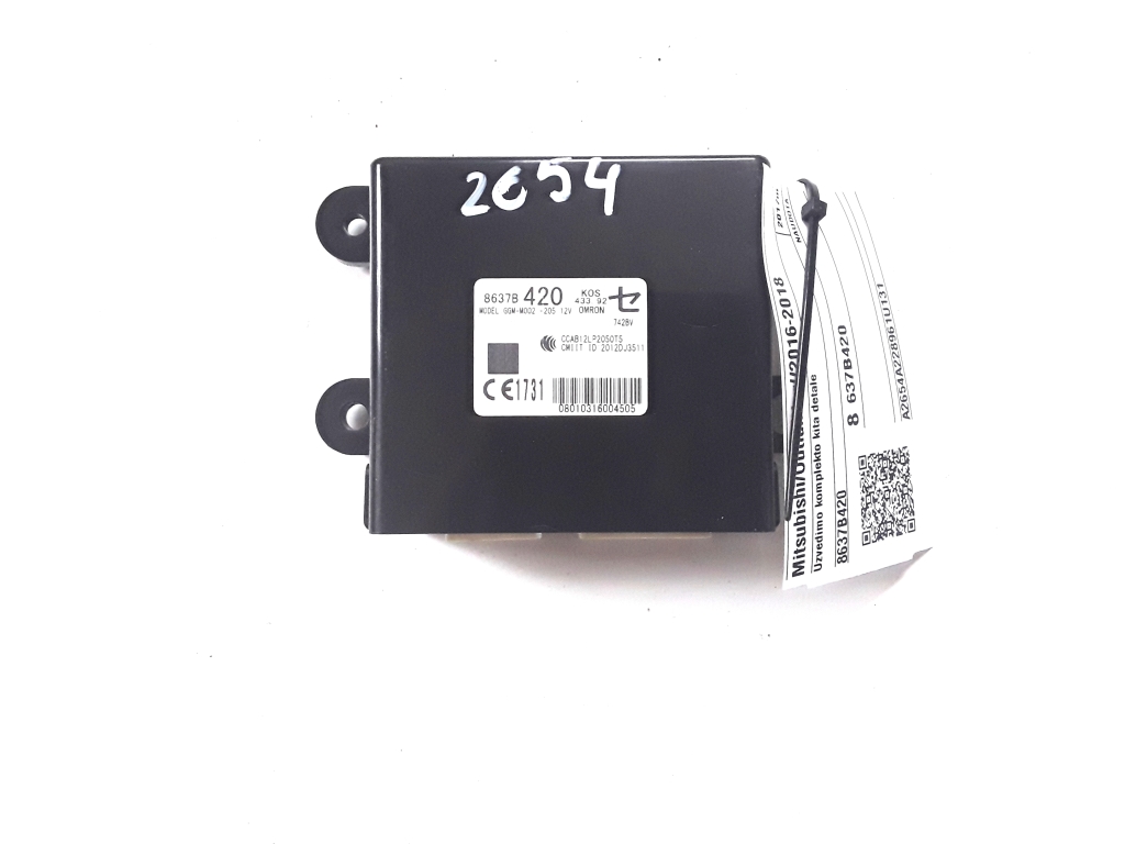 Naudotas Mitsubishi Outlander Užvedimo komplekto kita detalė 8637B420