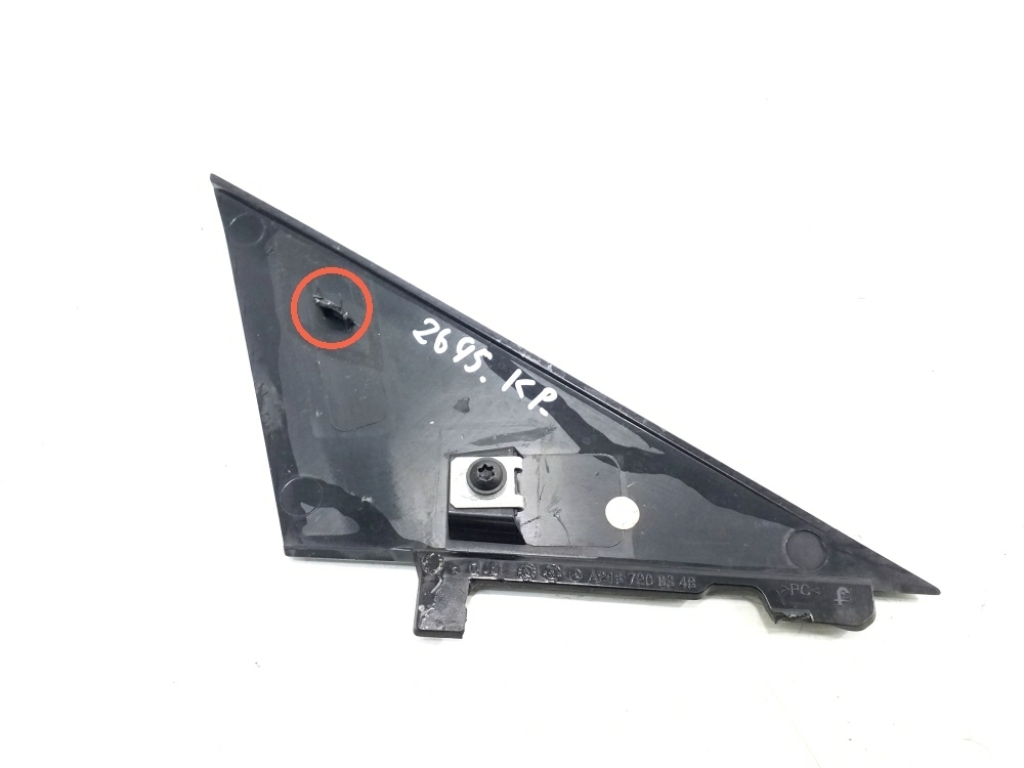 Naudotas Mercedes Benz CLS-Class Apdaila prie veidrodėlio trikampis ...