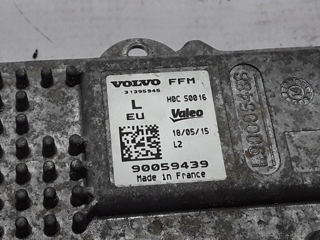 Used VOLVO XC90 Control unit for xenon headlights 31395945