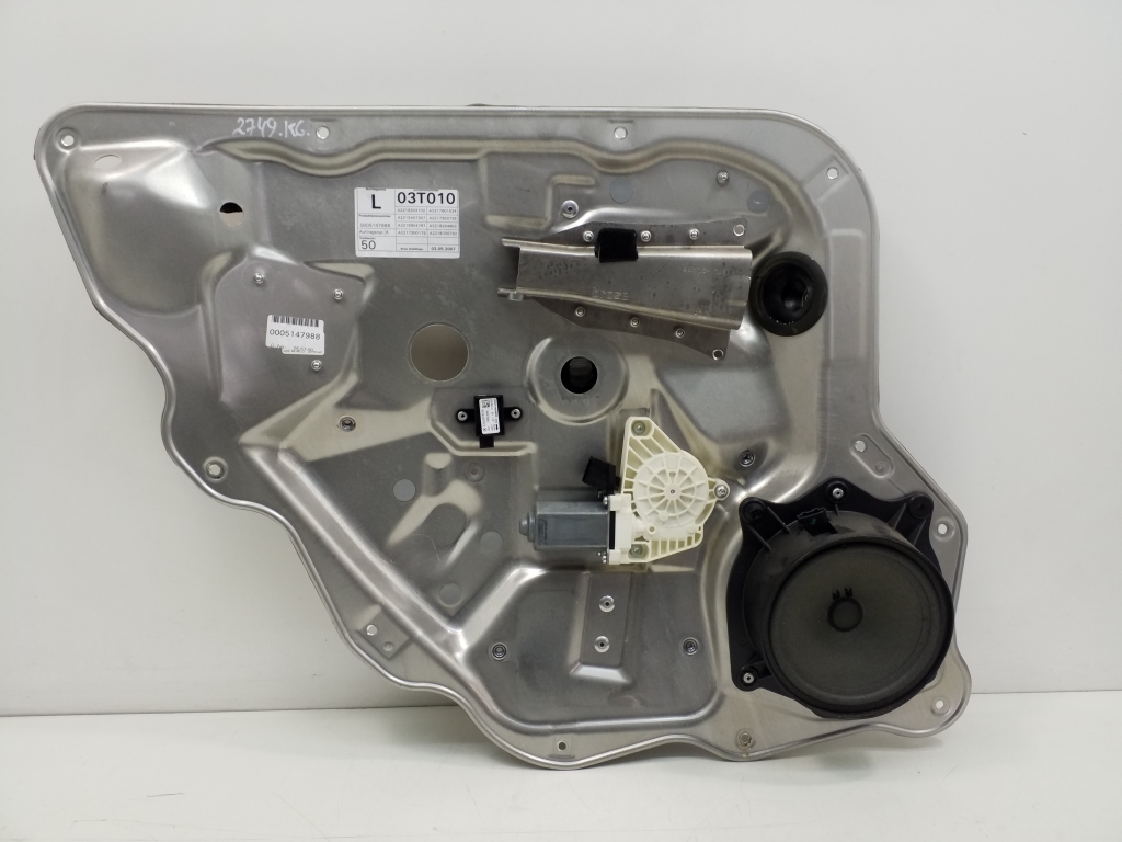 Naudotas Mercedes Benz S-Class Galinių šoninių durų stiklo pakėlikas ir ...