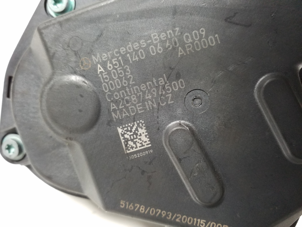 Used Mercedes Benz E-Class EGR valve A6511400660