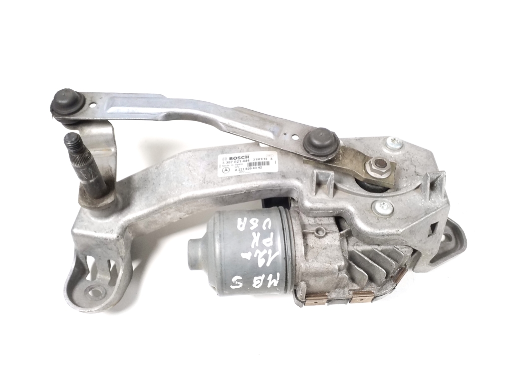 Used Mercedes Benz S-Class Windshield wiper motor A2218204342