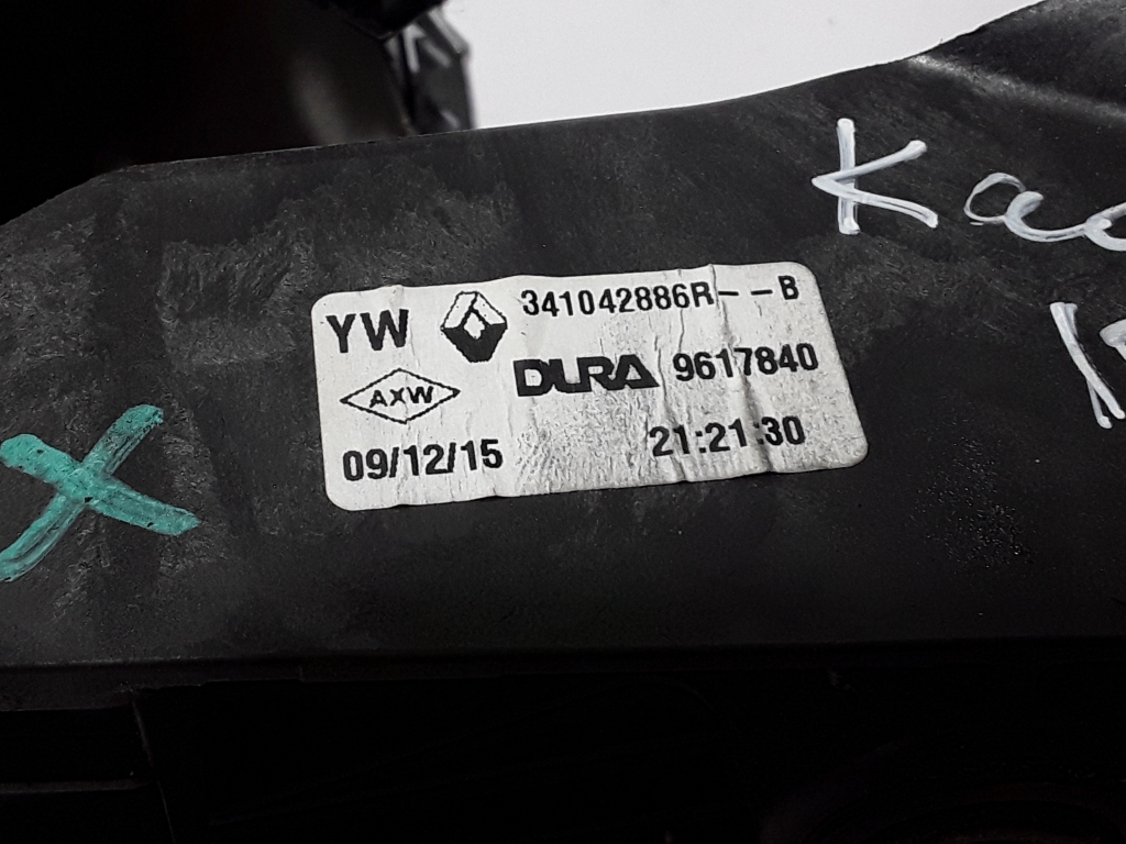 Used RENAULT Kadjar Gear shift mechanism and its details 341042886R