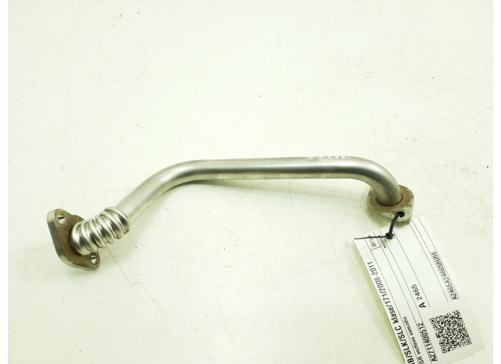 Used Mercedes Benz SLK-Class EGR valve pipe A2711400512