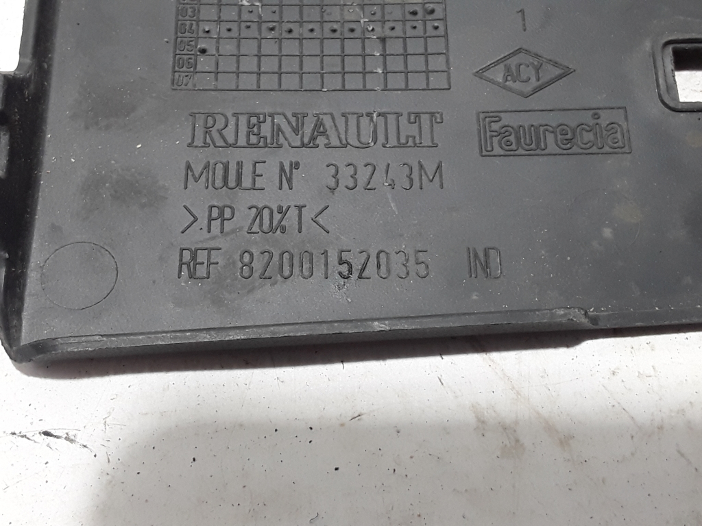 Used RENAULT Megane Trim under the bonnet 8200152035