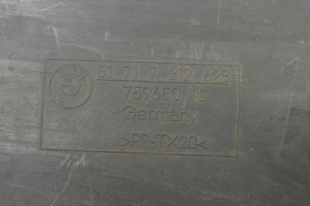 Used BMW Z4 Bottom protection 51717212628