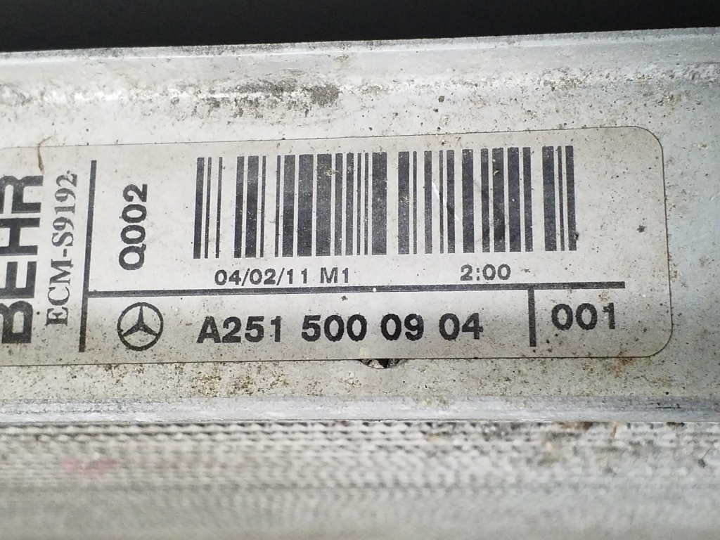 Used Mercedes Benz ML-Class Cooling radiator A2515000603