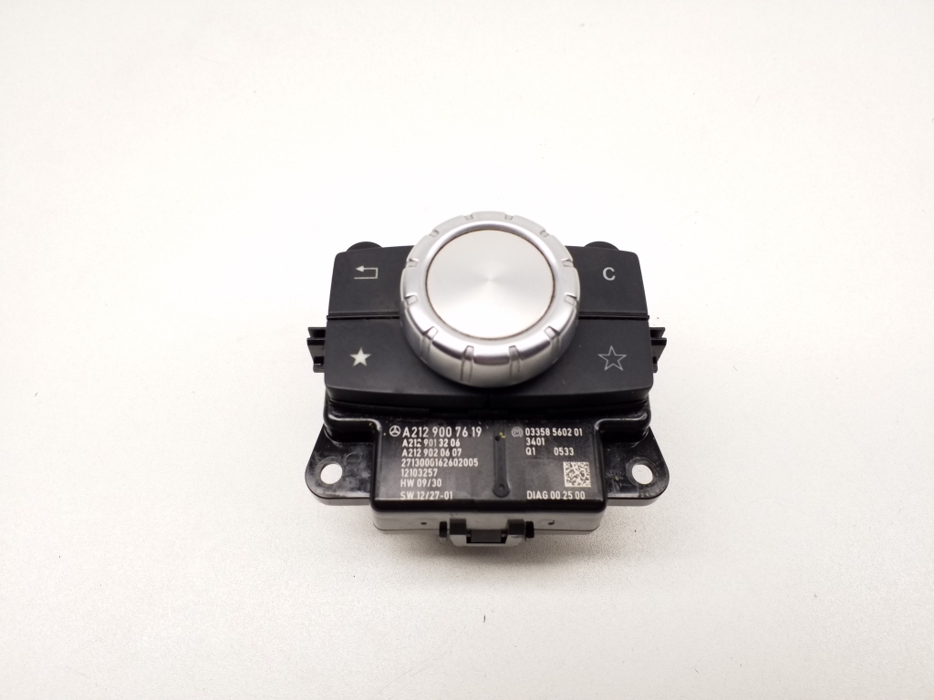 Used Mercedes Benz E-Class Switch screen display A2129007619