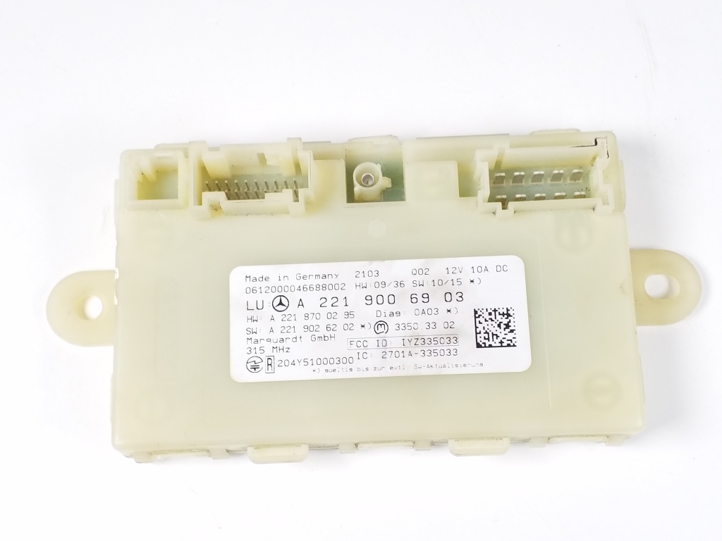 Used Mercedes Benz S-Class Control panel A2219006903