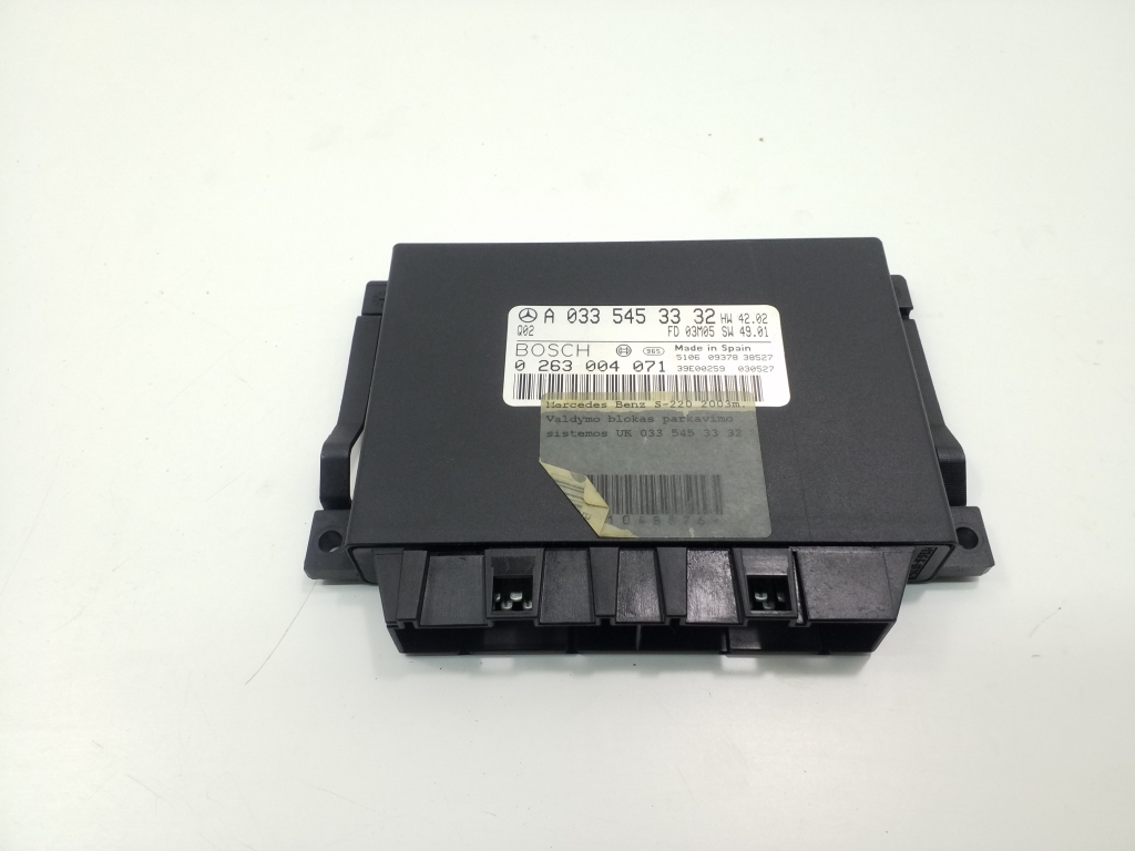 Used Mercedes Benz S-Class Parking system control unit A0335453332