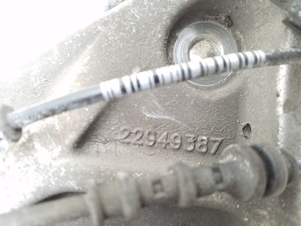 Used Opel Insignia Rear hub stump without bearing 22949387