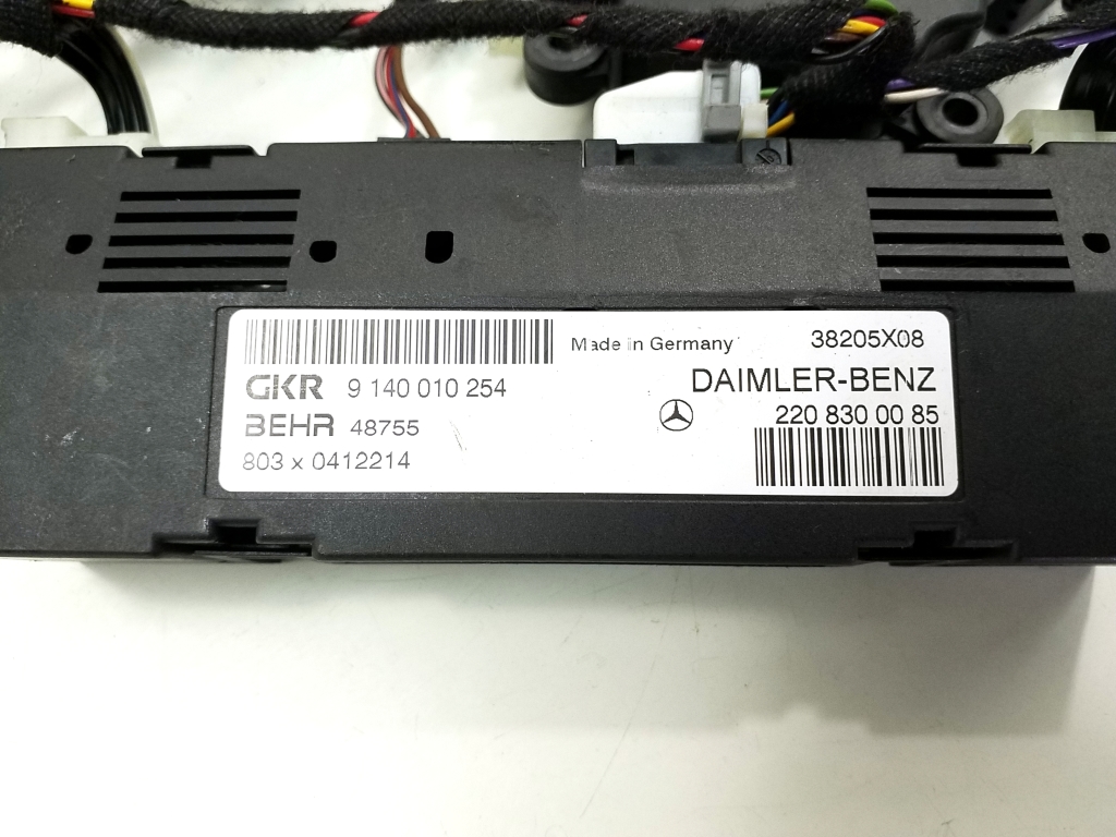 Naudotas Mercedes Benz CL-Class Salono pečiaus sklendės varikliukas ...