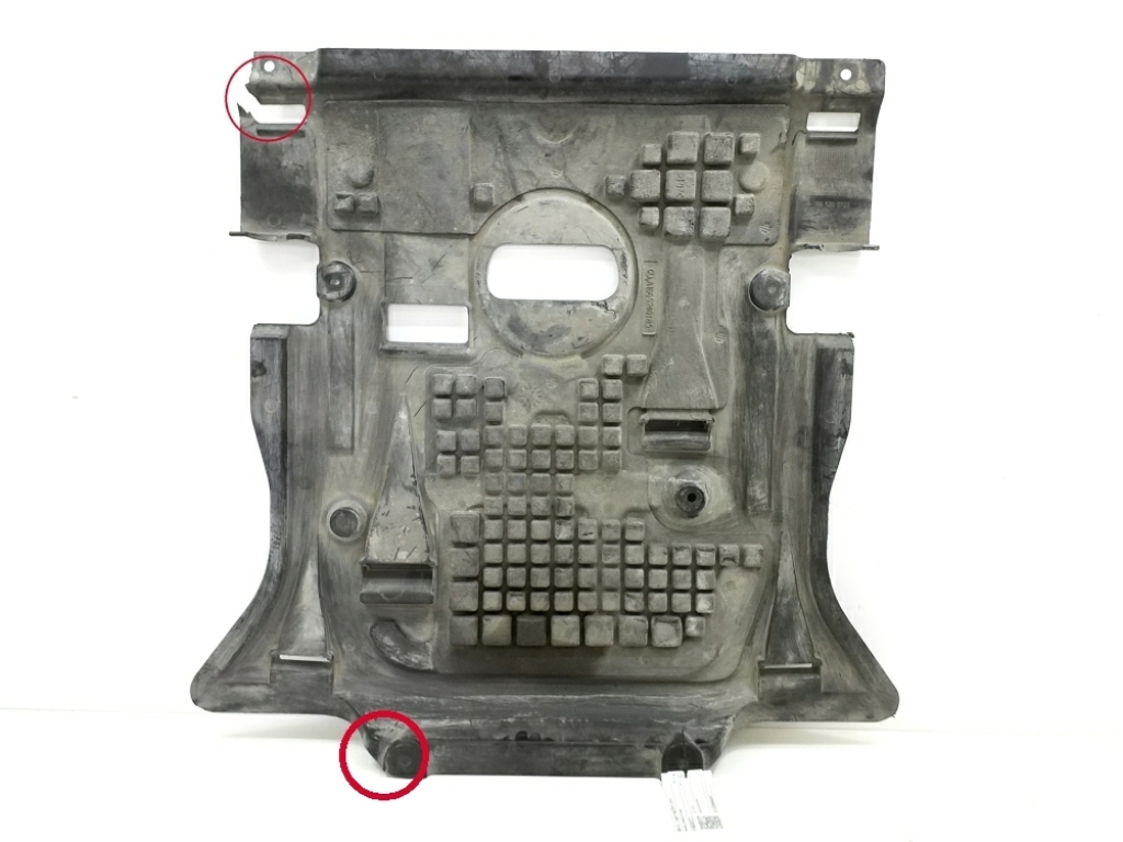 Used Mercedes Benz GL-Class Front underbody protection A1665200723