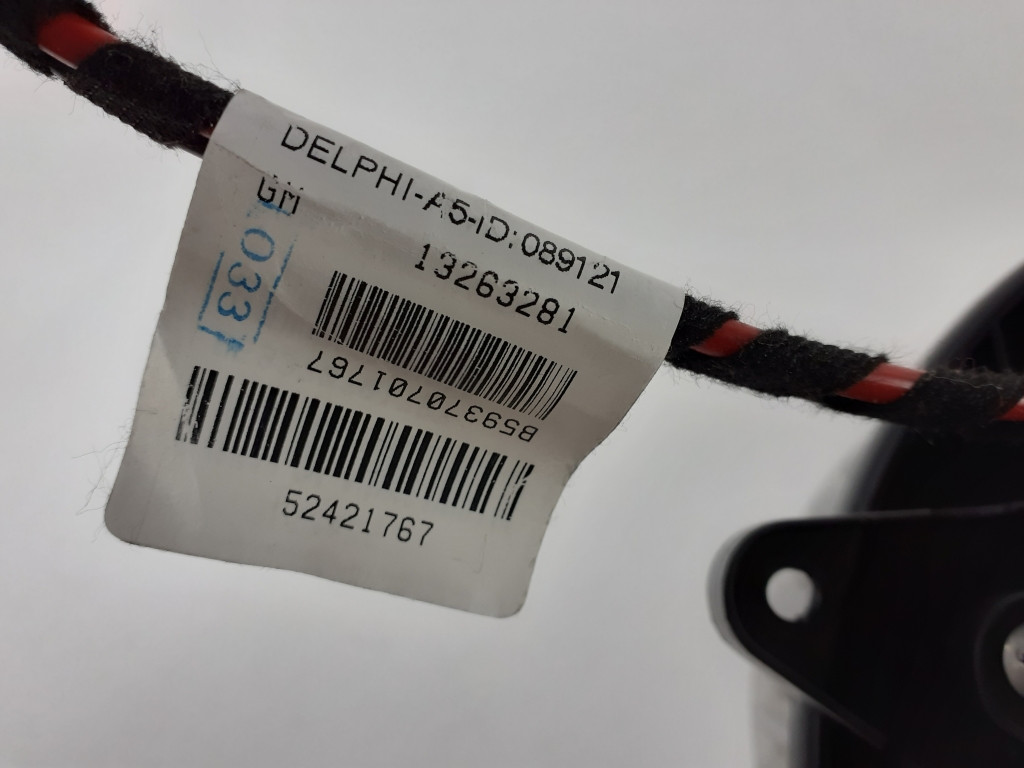 Used Opel Insignia Cabin shoulder motor 13263281