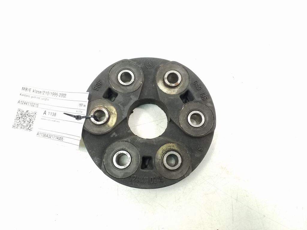 Used Mercedes Benz E-Class Cardan shaft rubber connection A1244110215