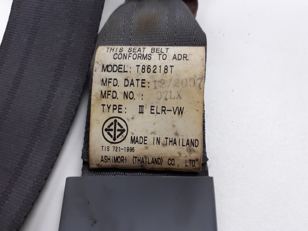 Used Ford Ranger Rear seat belt T86218T