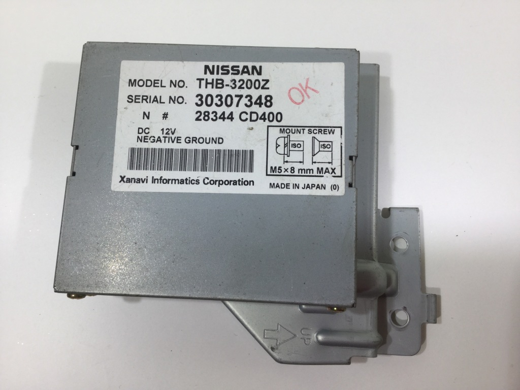 Used NISSAN 350 Z GPS Control Unit 28344CD400 used-nissan-350-z-gps-control-unit-28344cd400