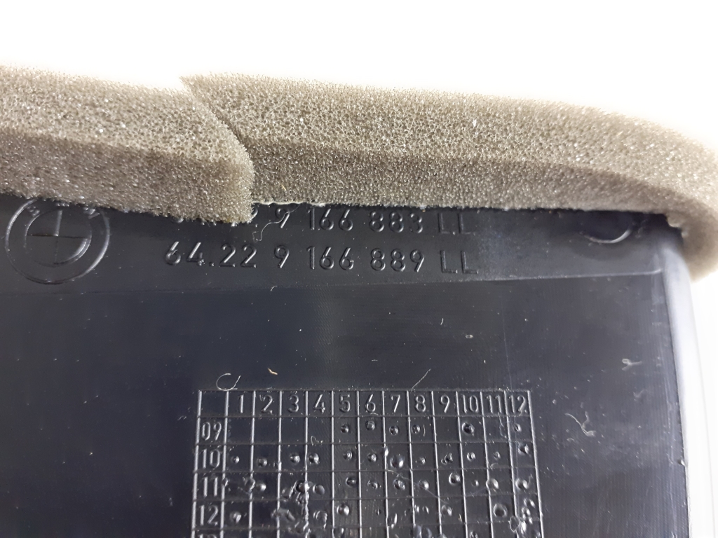 Used BMW 5 SERIES Interior panel ventilation grilles 9166883