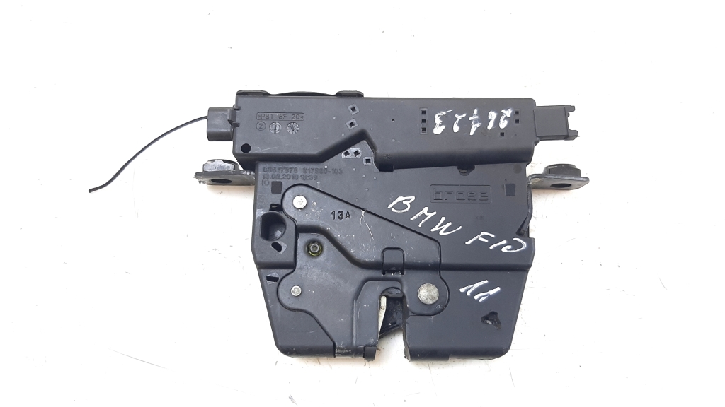 Used BMW 5 SERIES Trunk lid lock 51247191212