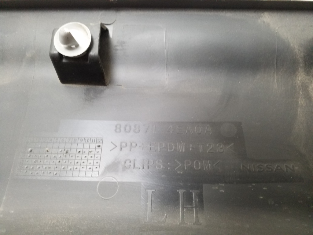 Naudotas NISSAN Qashqai Priekinių durų juosta 808714EA0A