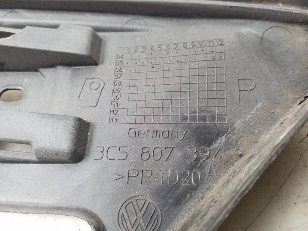 Naudotas Volkswagen Passat Galinio bamperio laikiklis 3C5807394