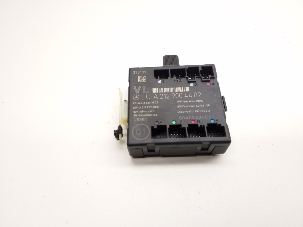 Used Mercedes Benz E-Class Front door control unit A2129004402